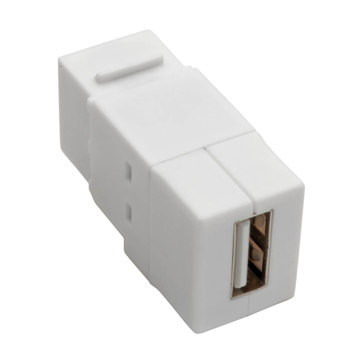 USB Panel Mount Coupler, USB 2.0, F/F, White | Eaton