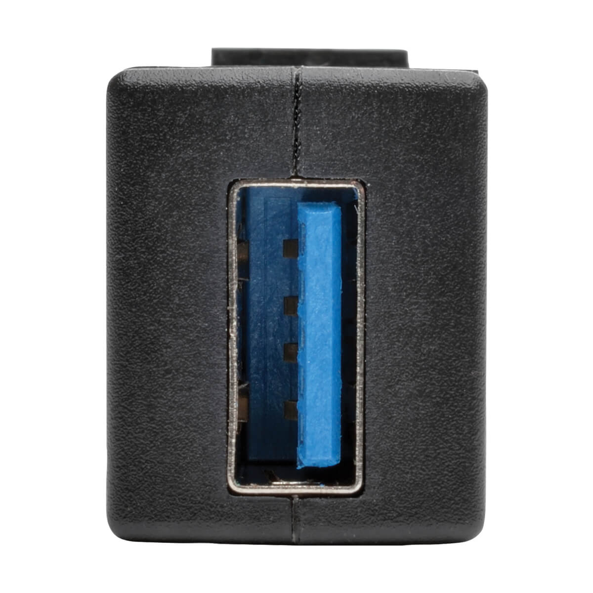 USB 3.0 All-in-One Keystone/Panel Mount Coupler, Black | Eaton