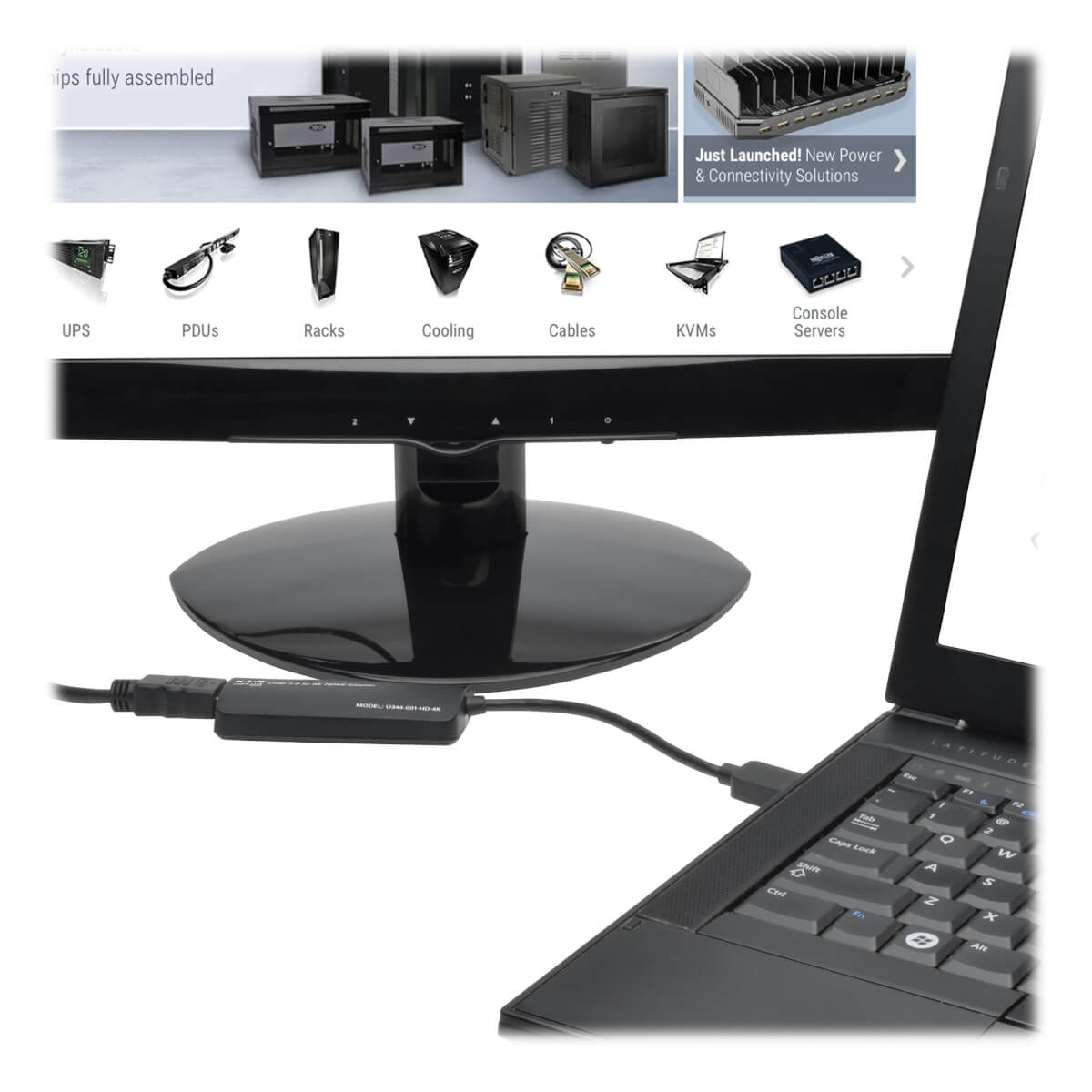 USB 3.0 to 4K HDMI Adpater, Dual-Monitor | Eaton