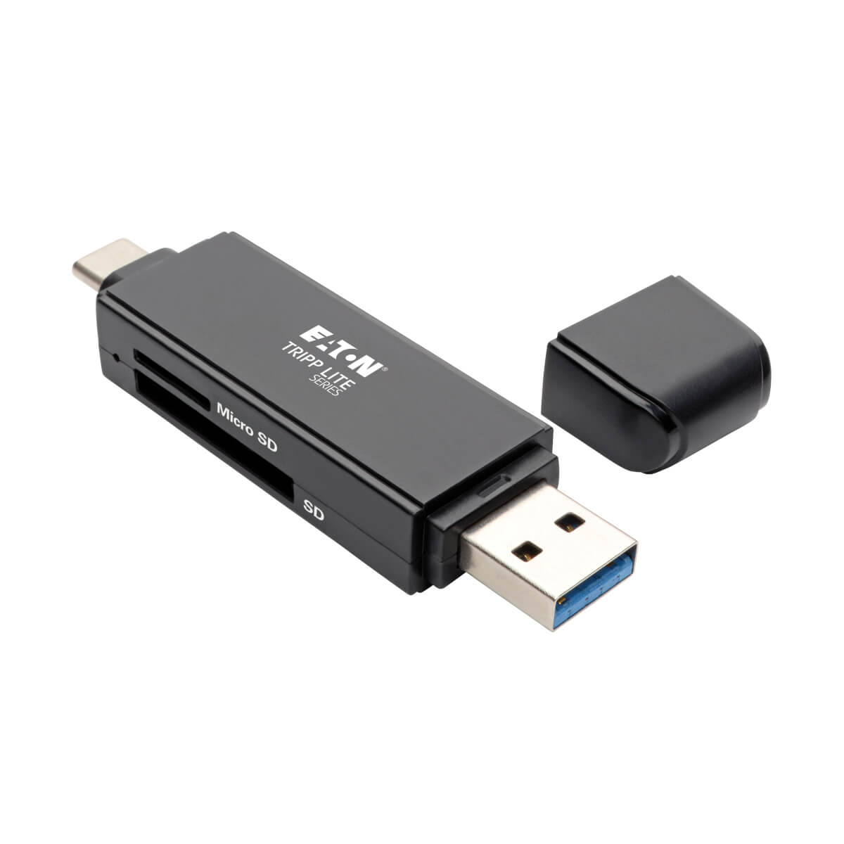 USB-C Memory Card Reader, 2-in-1 USB-A/USB-C | Eaton