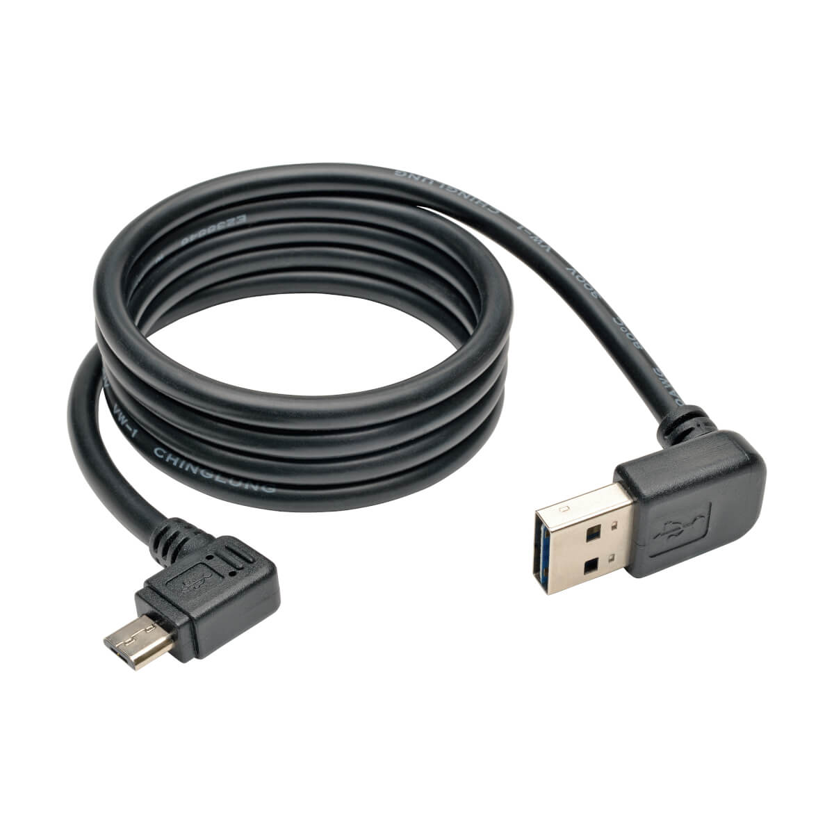 Reversible USB Charging Cable USB-A to Micro B 3-ft. | Tripp Lite