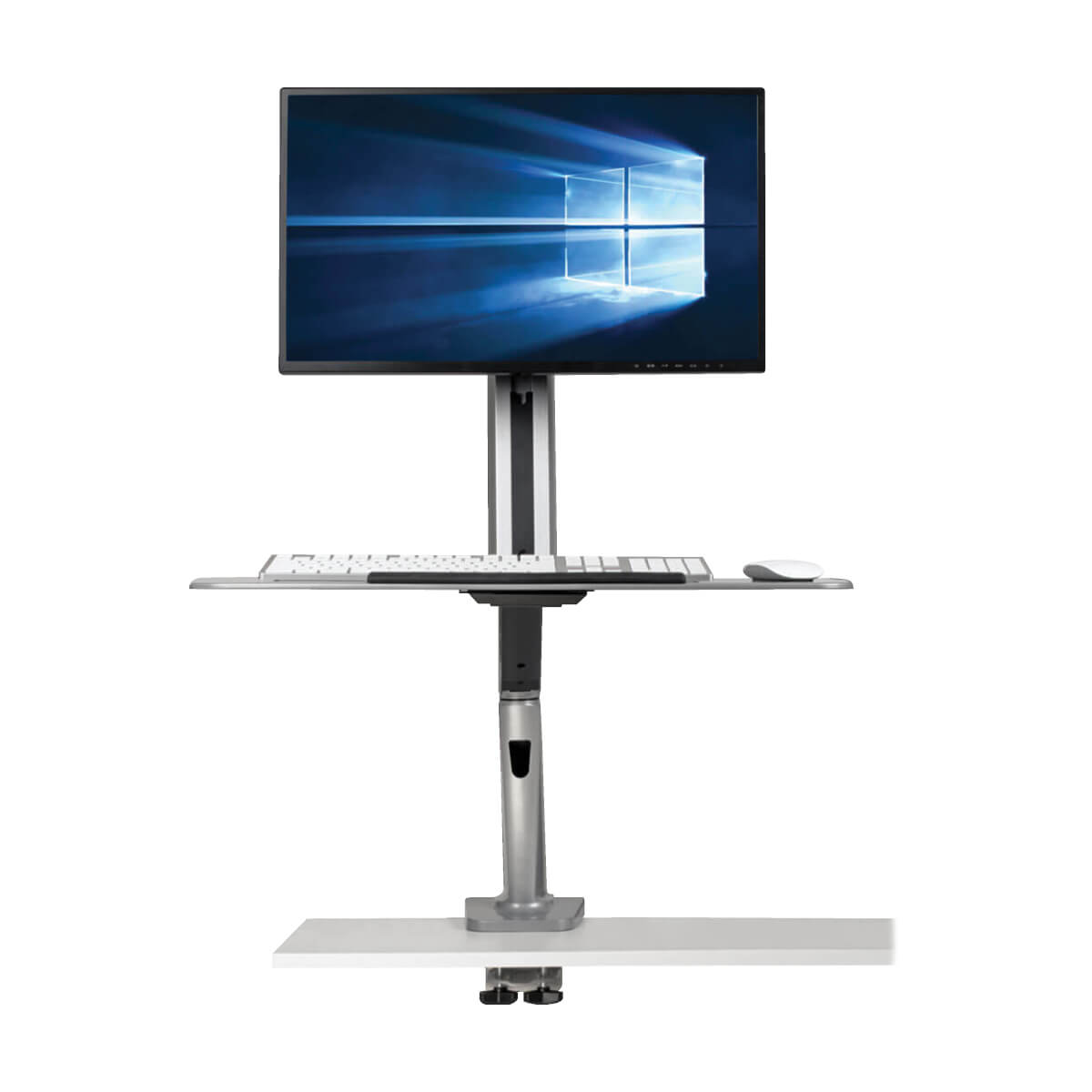 WorkWise Desk Mounted Workstation, Single Display | Eaton