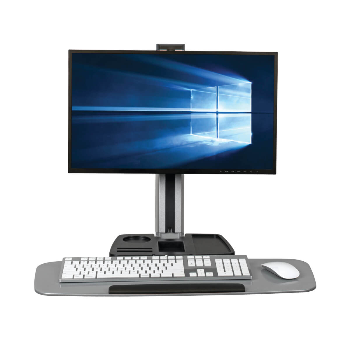 WorkWise Wall Mounted Workstation, Single Display | Eaton