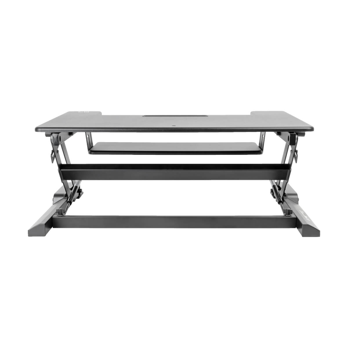 WorkWise Height-Adjustable Sit Stand Desktop Workstation | Eaton