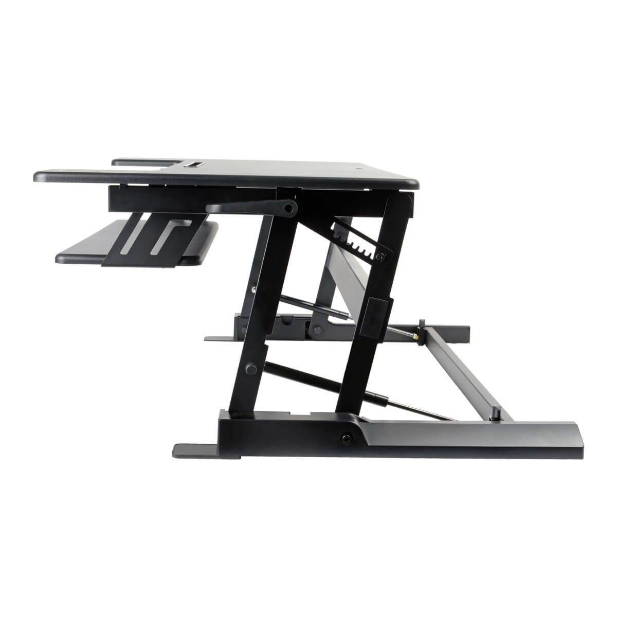 WorkWise Height-Adjustable Sit Stand Desktop Workstation | Eaton