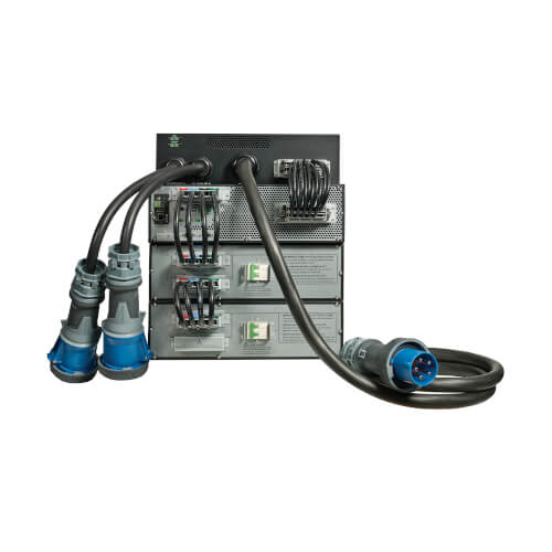 3-Phase On-Line UPS 15kVA 15kW, 208V, IEC 309, Industrial Gateway Card ...