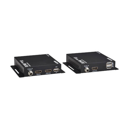 4K HDMI over IP Encoder Decoder, KVM, Cat6 Transmitter Receiver, 394ft ...