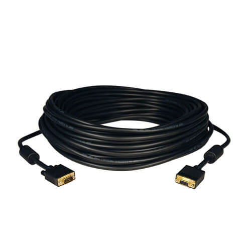 VGA Coax Monitor Extension Cable Plenum Rated High Resolution Cable RGB ...