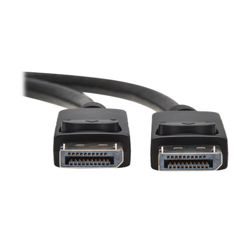 DisplayPort Cable, Latching Connectors, 4K 60 Hz, 10ft, 2-Pack | Eaton