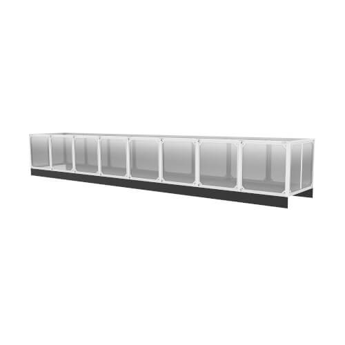 Rapid Aisle Containment System Kit, 48in H, 60in W, 32ft L | Eaton