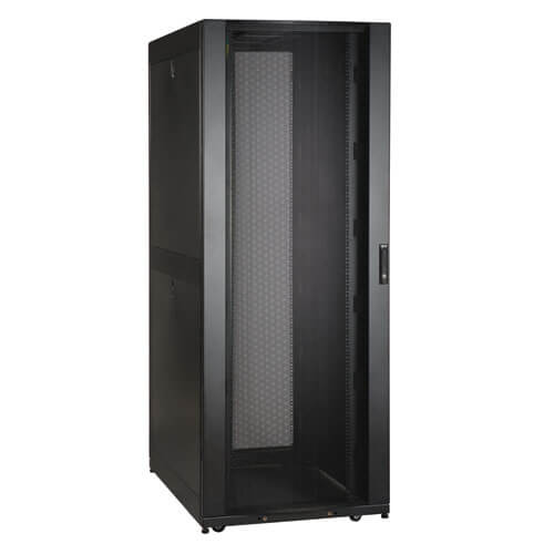 42U WIDE SmartRack Premium Enclosure Pre Installed SRCABLEVRT3 sides ...
